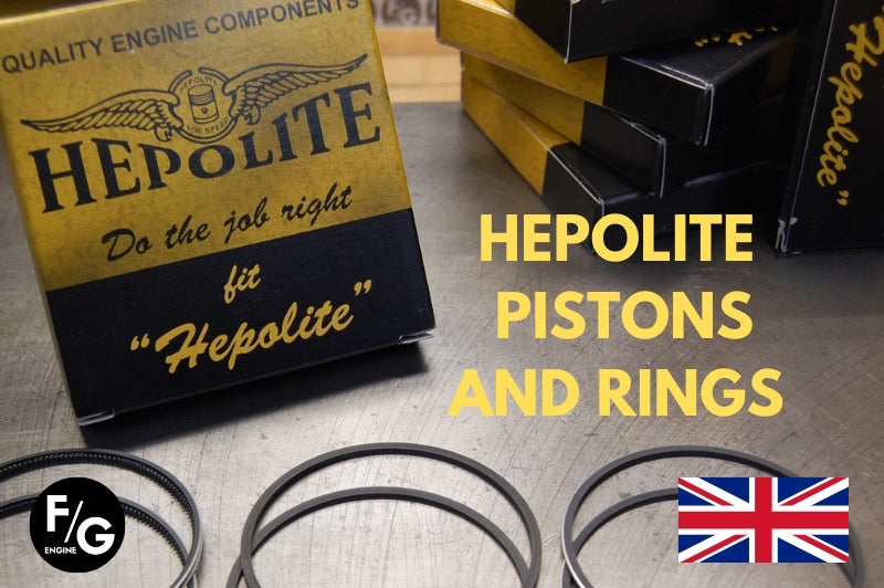 Hepolite pistons and rings! – Franz and Grubb Engine