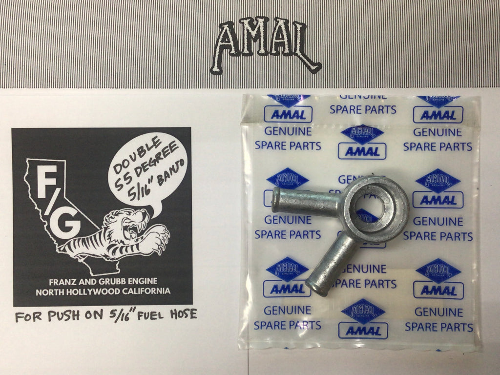 Amal 5/16" fuel banjos – Franz and Grubb Engine